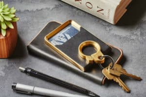 Grovemade Brass Minimalist Wallet | GearMoose