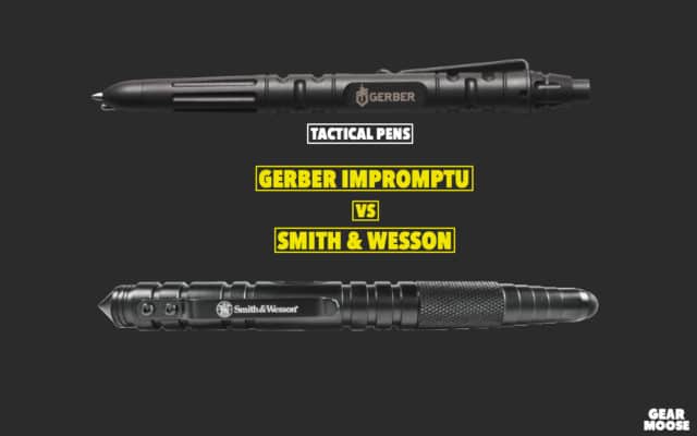 Gerber Impromptu Tactical Pen Vs. Smith & Wesson