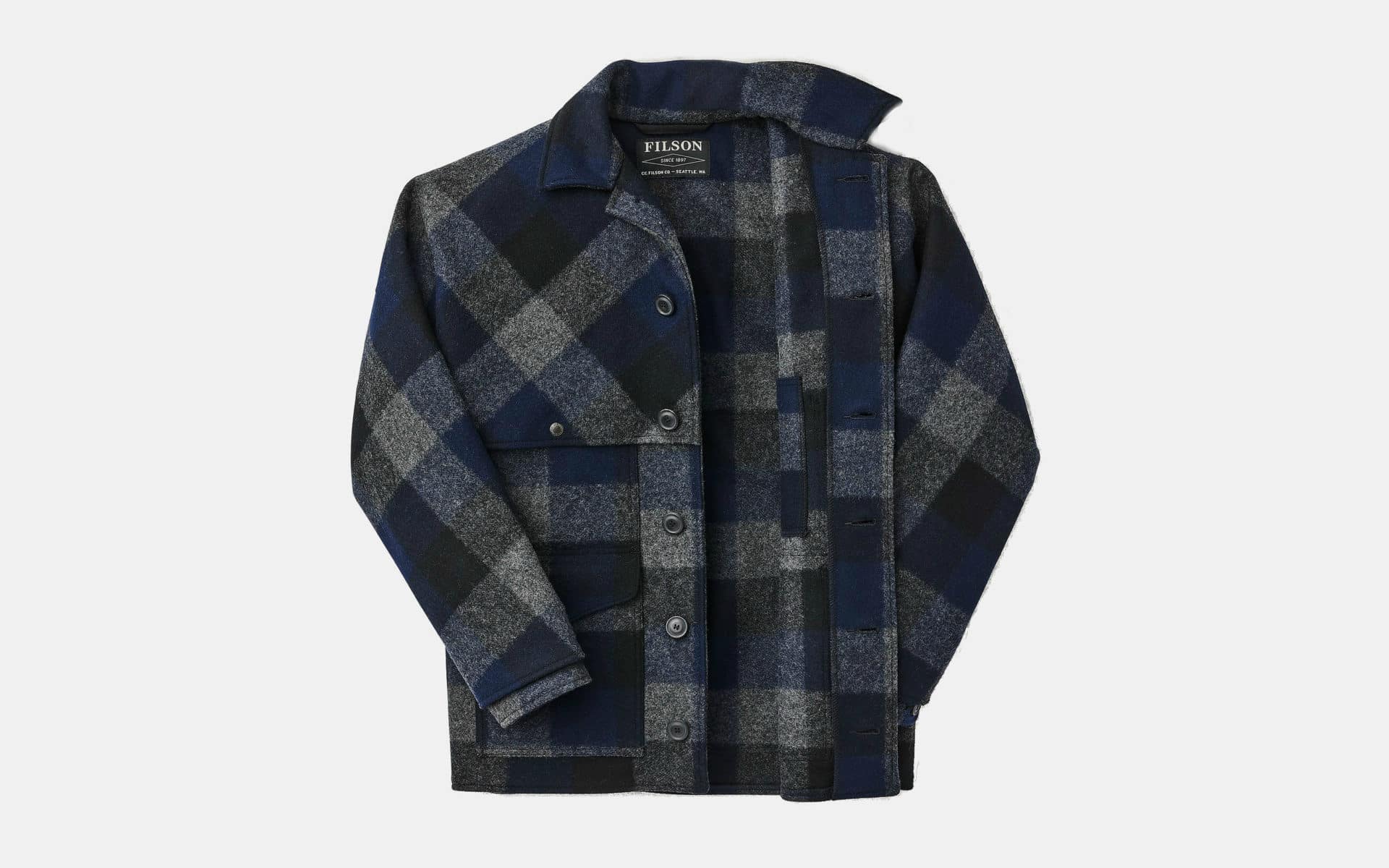 Filson Double Mackinaw Wool Cruiser Jacket | GearMoose