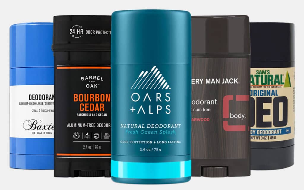 15 Best All-Natural, Aluminum Free Deodorants For Men | GearMoose