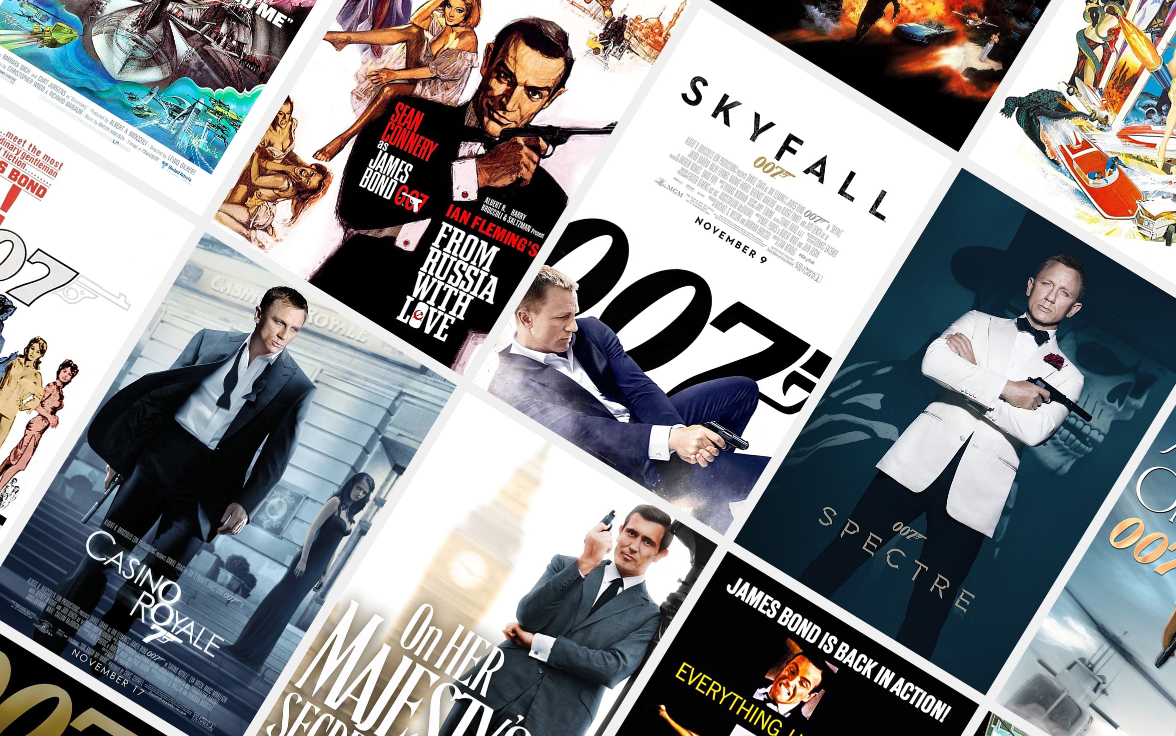 Every James Bond Movie Ranked From Best To Worst GearMoose