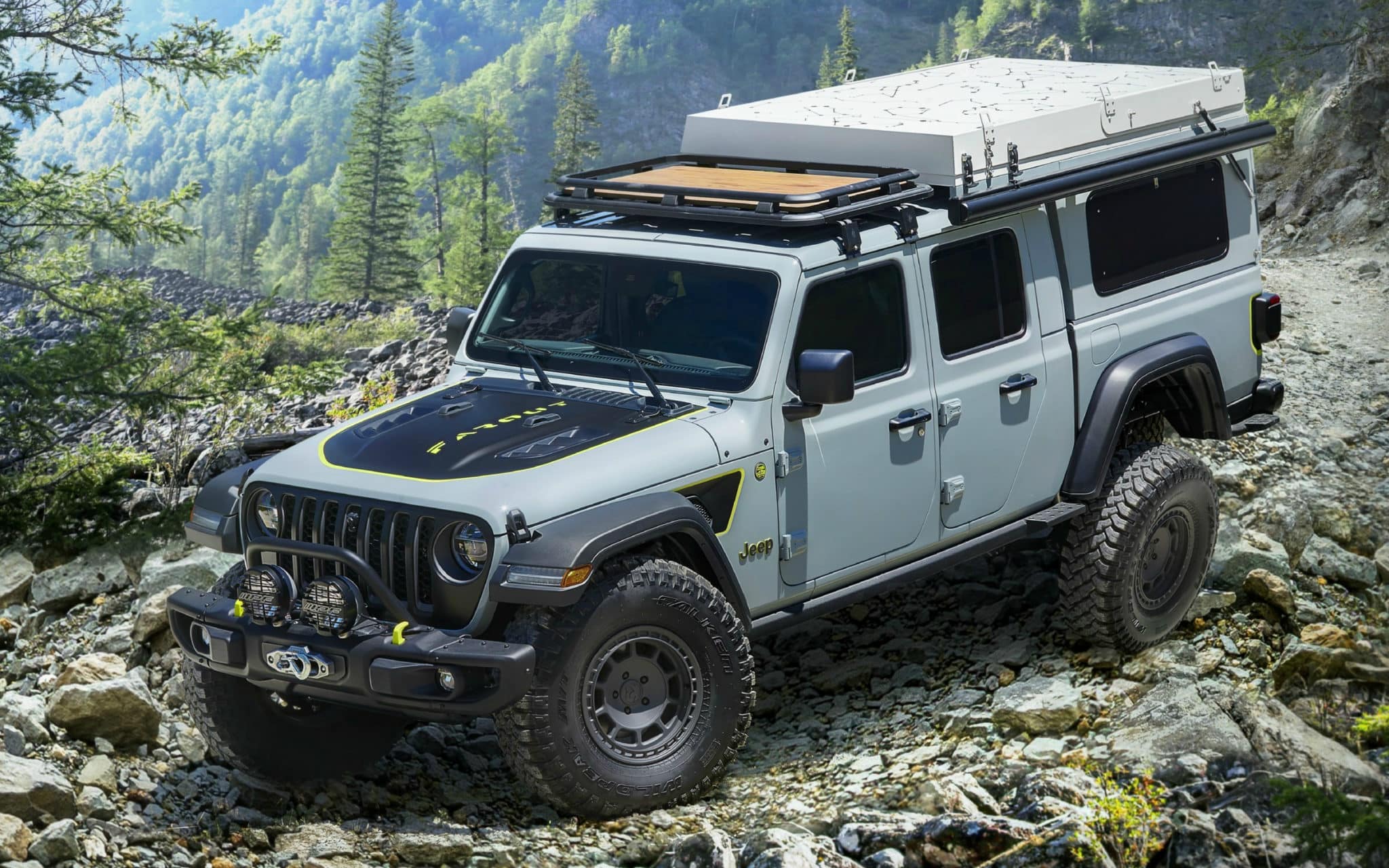 Jeep Gladiator Overlander Farout Concept | GearMoose