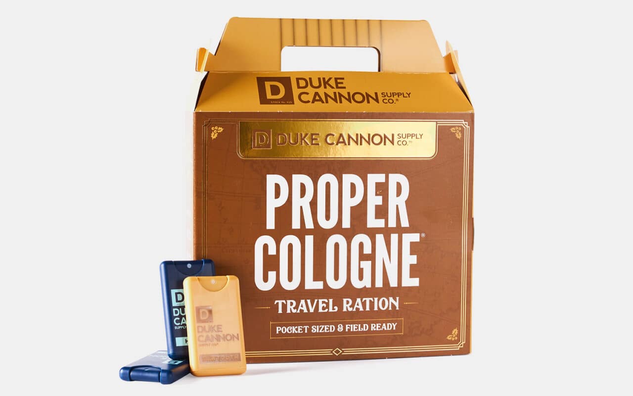Duke Cannon Proper Cologne Travel Ration Set | GearMoose