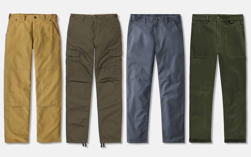 The 25 Best Work Pants For Men Are Built To Last | GearMoose