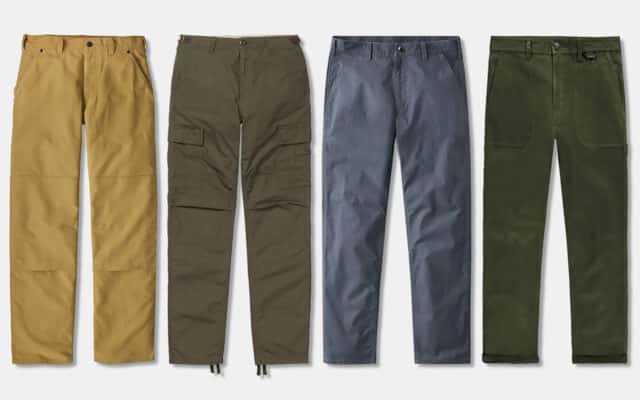 The 25 Best Work Pants For Men Are Built To Last | GearMoose