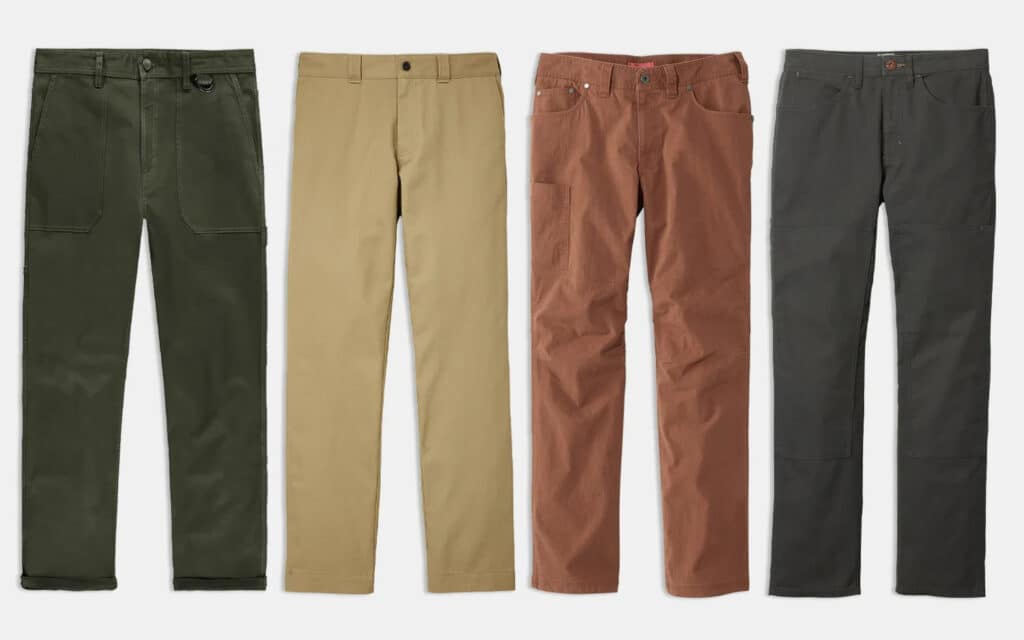 The 20 Best Work Pants For Men | GearMoose