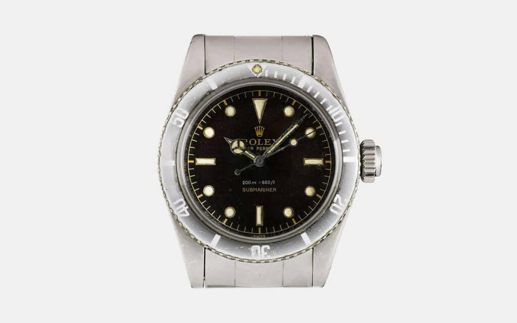 1959 Rolex Submariner Ref. 6538 Big Crown | GearMoose