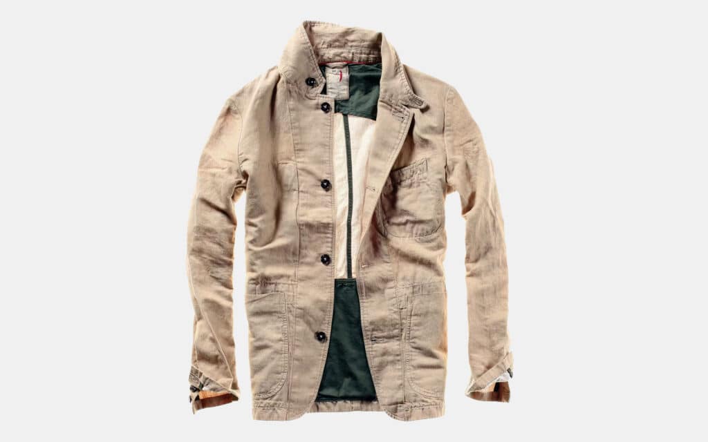 Relwen Linen Trap Blazer | GearMoose