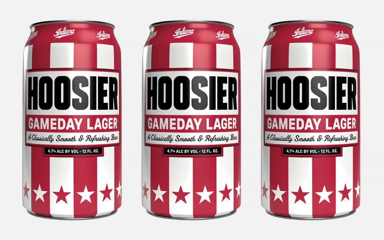 Upland Brewing Hoosier Gameday Lager | GearMoose
