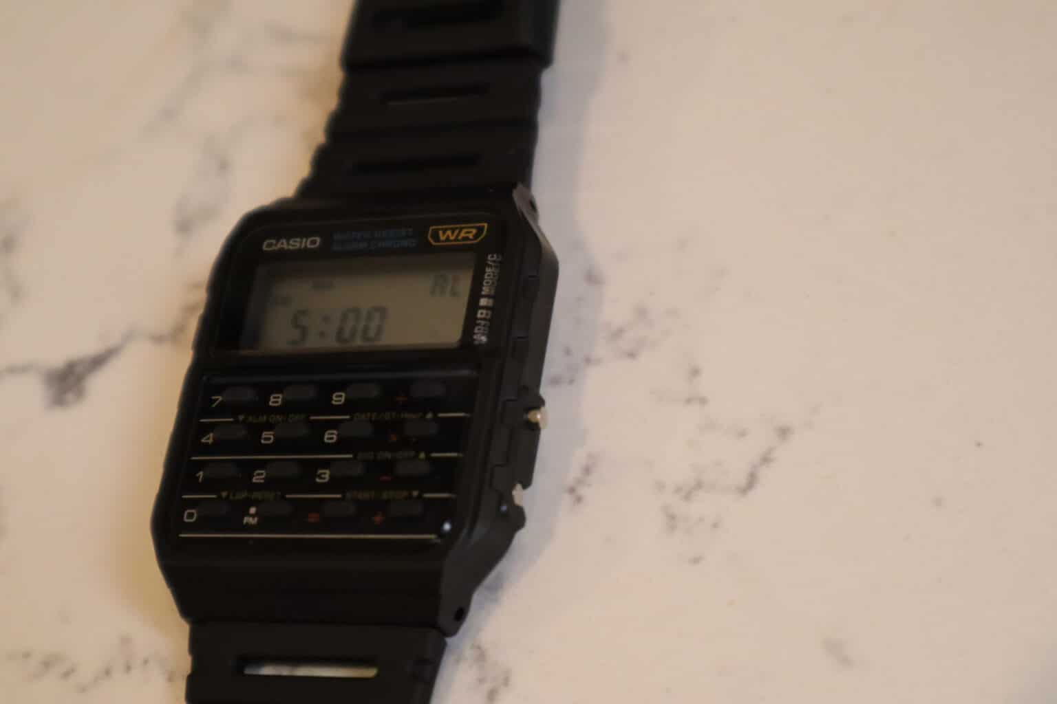 Hands-On With The Casio CA53W-1 Calculator Watch | GearMoose