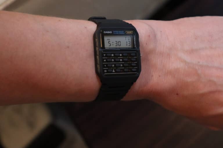 Hands-On With The Casio CA53W-1 Calculator Watch | GearMoose