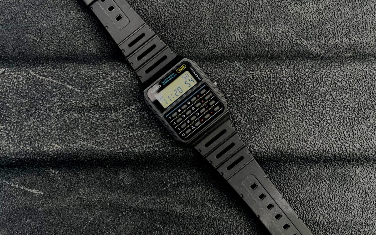 Hands-On With The Casio CA53W-1 Calculator Watch | GearMoose