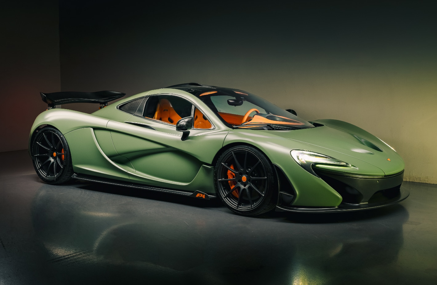 2015 McLaren P1 In Matte Green | GearMoose